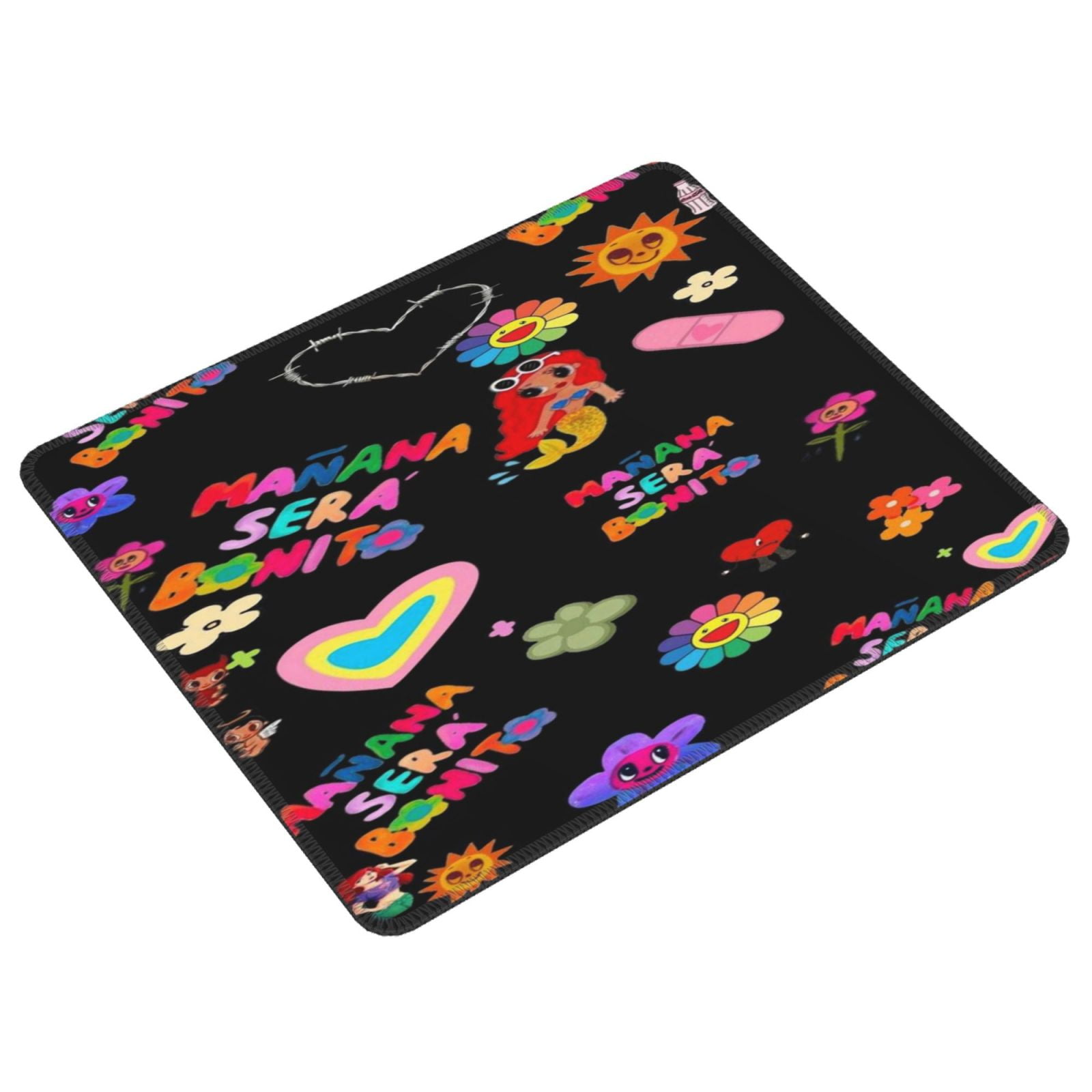 Karol G Computer Mouse Mat with Anti-Slip Rubber Base Anti-Fray ...