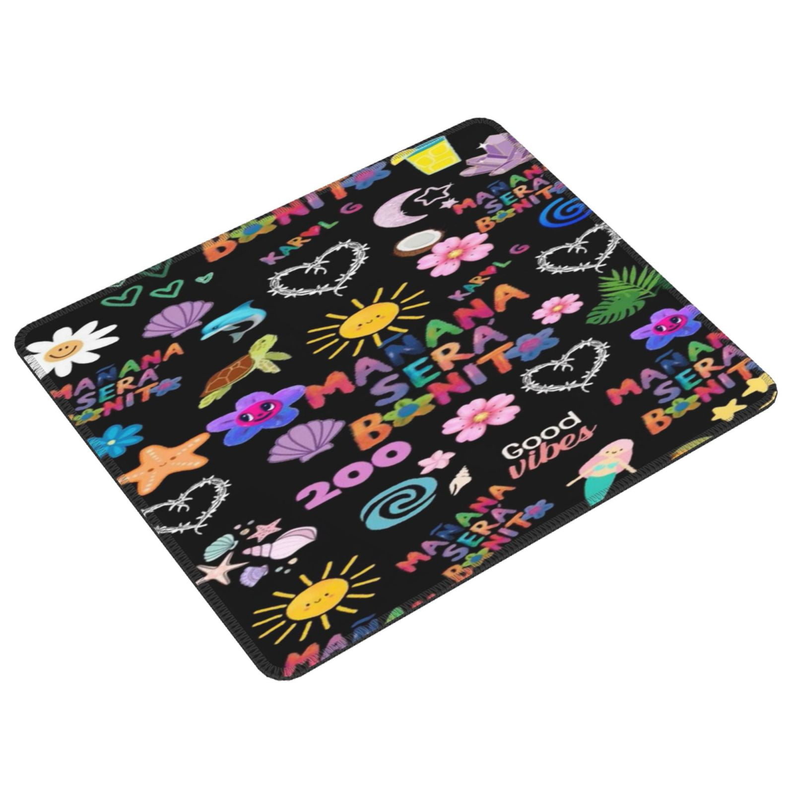 Karol G Computer Mouse Mat with Anti-Slip Rubber Base Anti-Fray ...