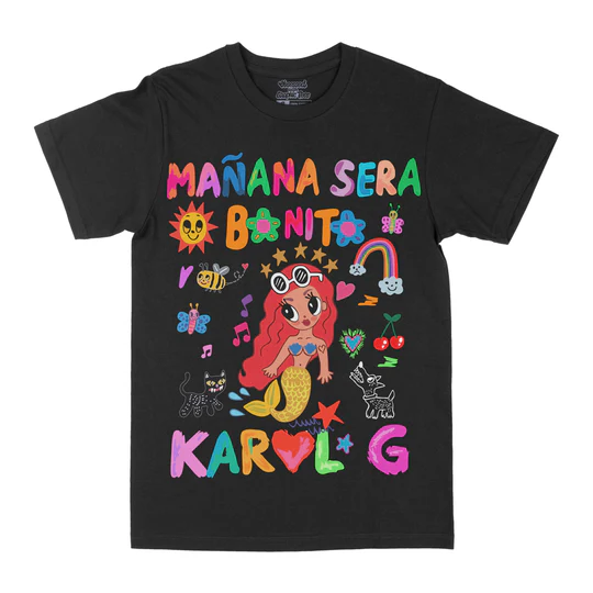 Karol G Mañana Será Bonito Graphic Tee - Walmart.com