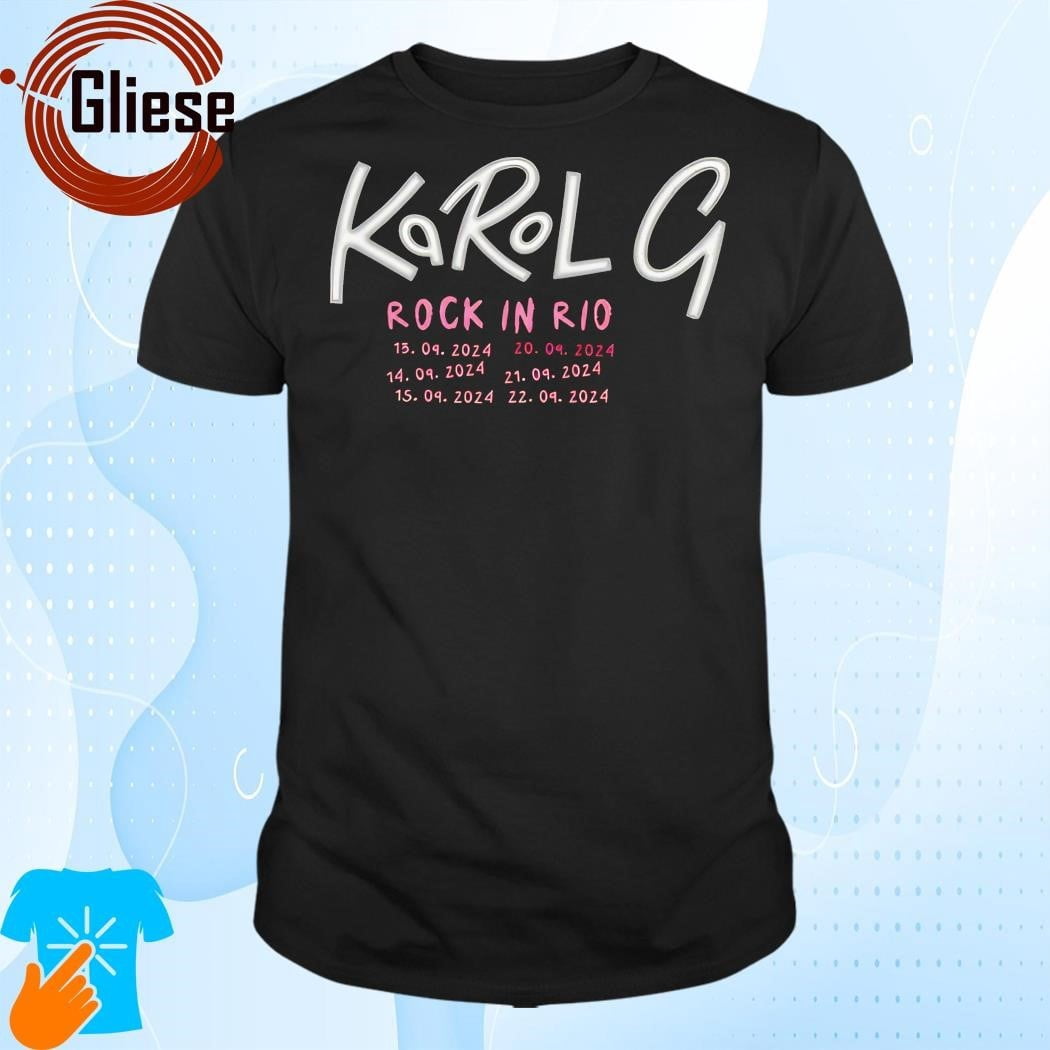 Karol G Rock In Rio Concert Tour Shirt - Walmart.com