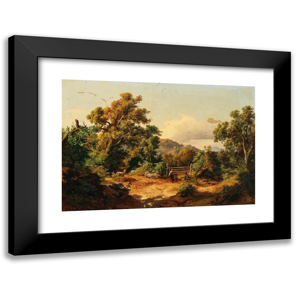 Karoly Marko the Younger 24x18 Black Modern Framed Museum Art Print ...