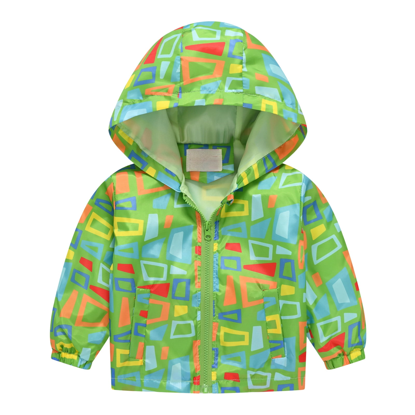 Karoyedx Boys Jackets Toddler Baby Boys Hooded Windbreaker Jacket ...