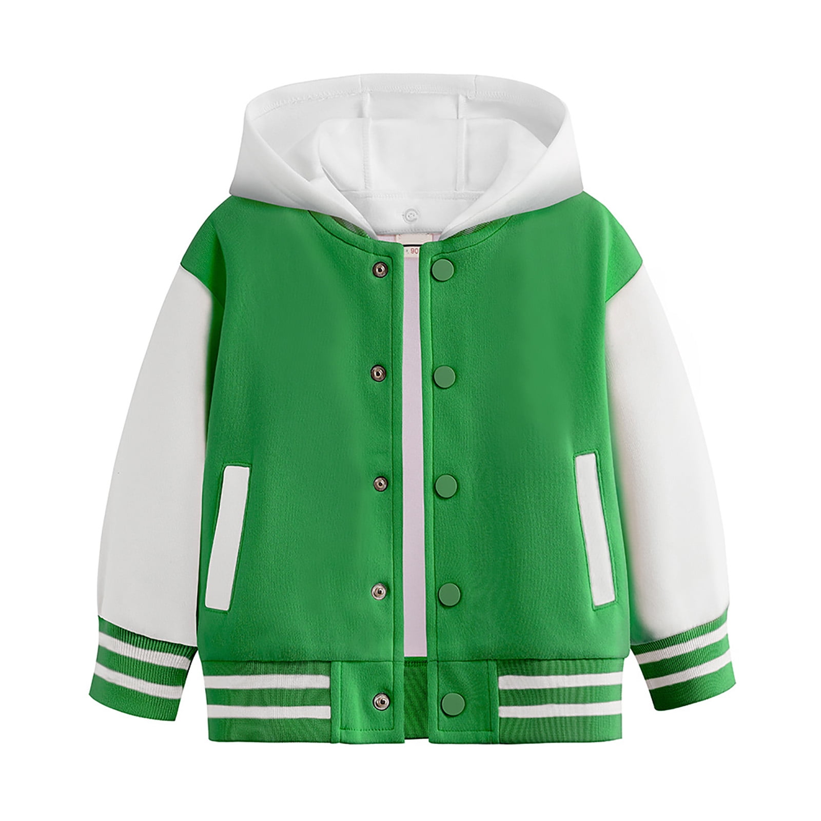 Karoyedx Girl Jackets Kids Baseball Jackets Boys and Girls Fit Varsity ...