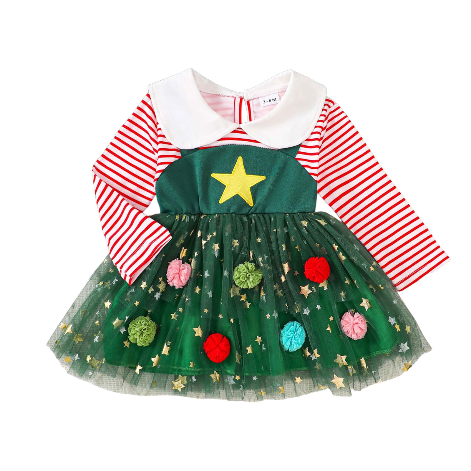 Karoyedx Girls Christmas Party Dresses Toddler Girl Dresses Girls ...