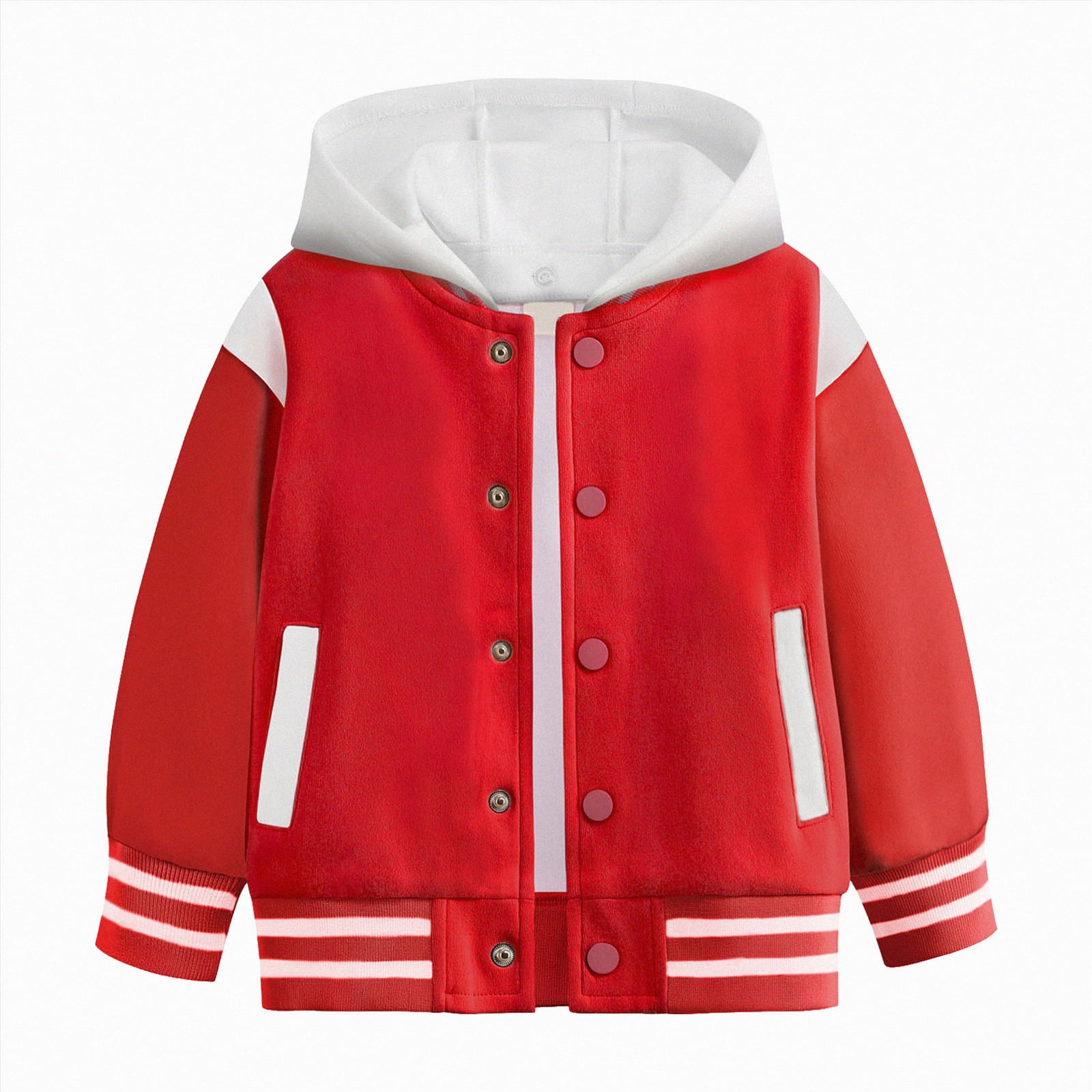 Karoyedx Kids Baseball Jackets Jackets for Kids Boys Kids Varsity ...