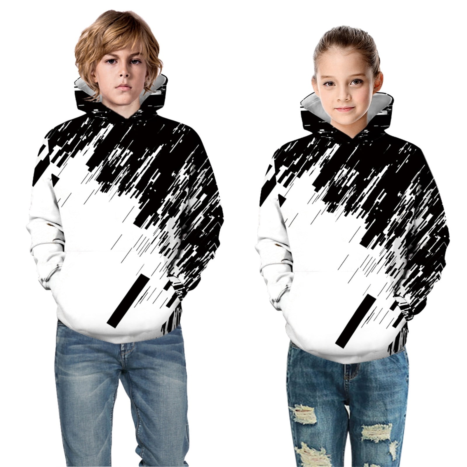 Karoyedx Kids Clothing Boys Fashion Hoodies Kids Long Sleeve Hooded ...