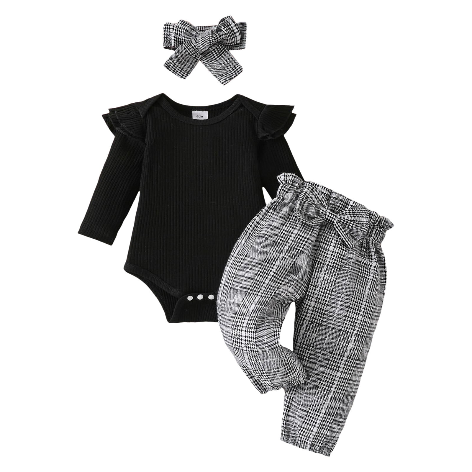 Karoyedx Toddler Rompers Girl Baby Girl Clothes Newborn Infant Outfits ...