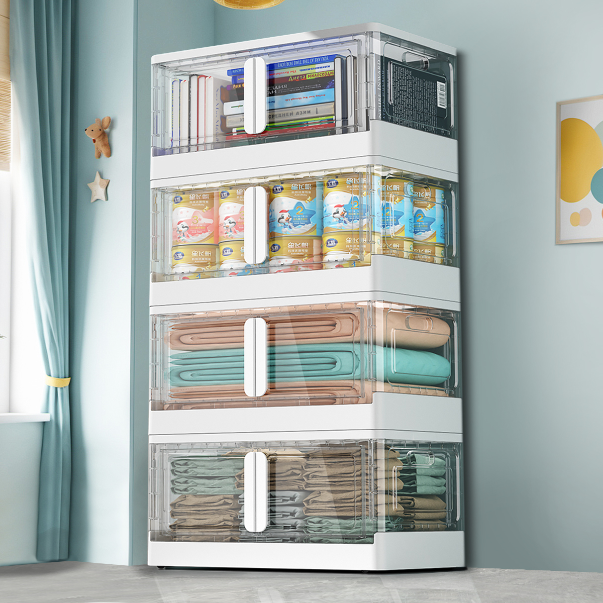 P'kolino Mess Eaters Monster Storage Bins - Walmart.com