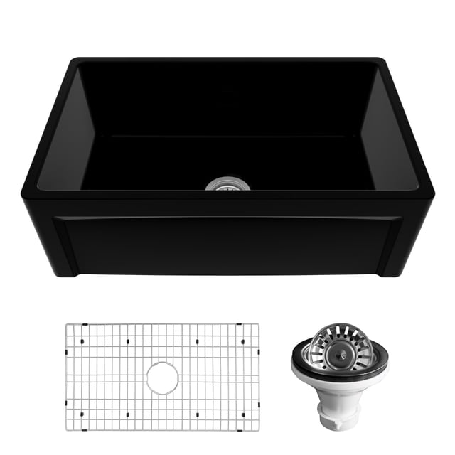 Karran Usa Fcp30sb Karran Fcp30sbwh 30" Single Bowl Panel Front ...