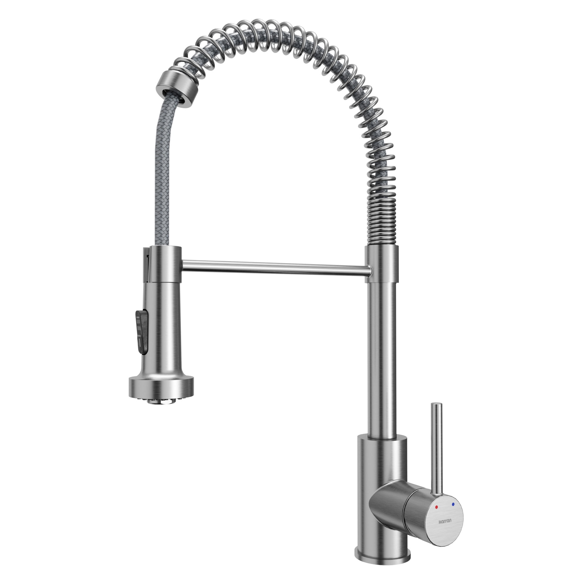 Karran Usa Kkf228 Loxton 1.8 GPM Single Hole Kitchen Faucet - Stainless ...