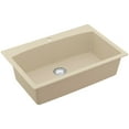 Free Shipping! Karran Usa Qt-712 Quartz Qt 33" Drop In Single Basin ...