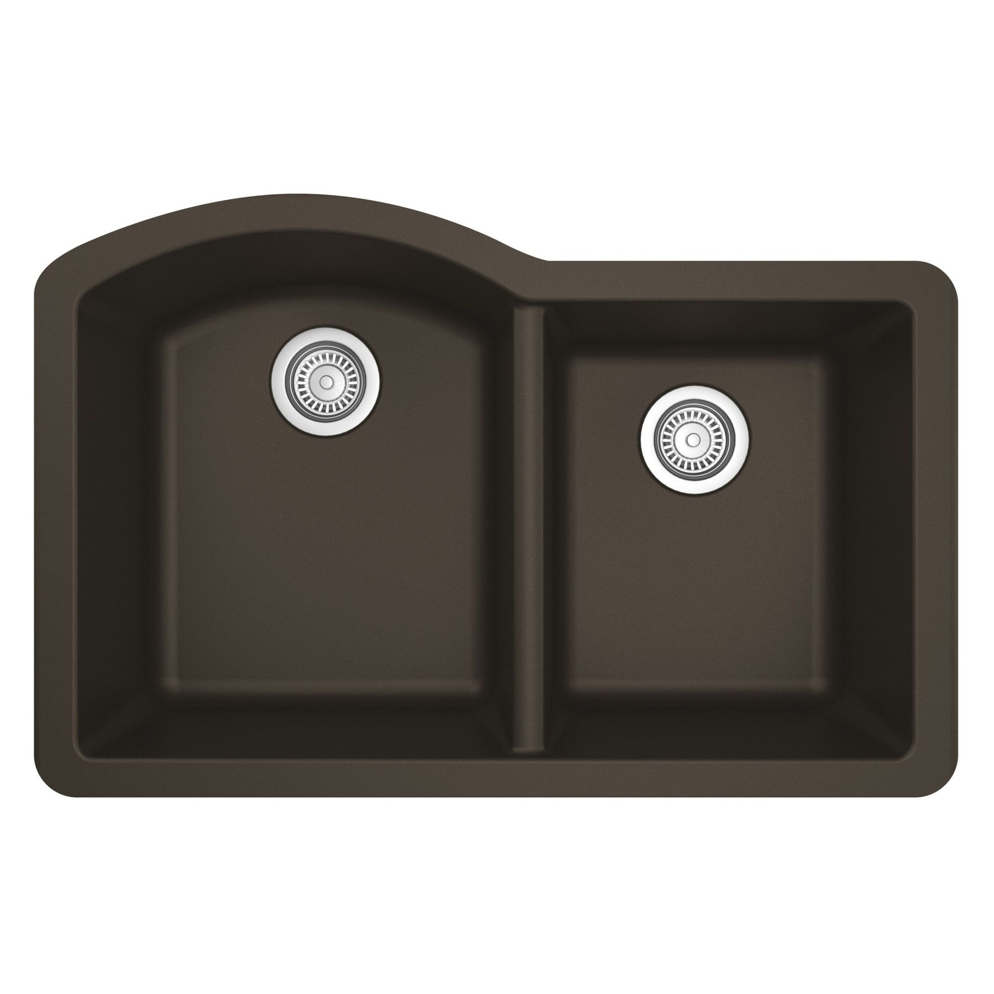 Karran Usa Qu-610 Quartz Qu 32" Undermount Double Basin Quartz ...