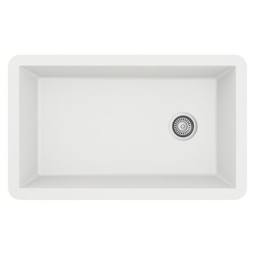 Karran Usa Qu-820 Quartz Qu 24-3/8" Undermount Single Basin Quartz ...