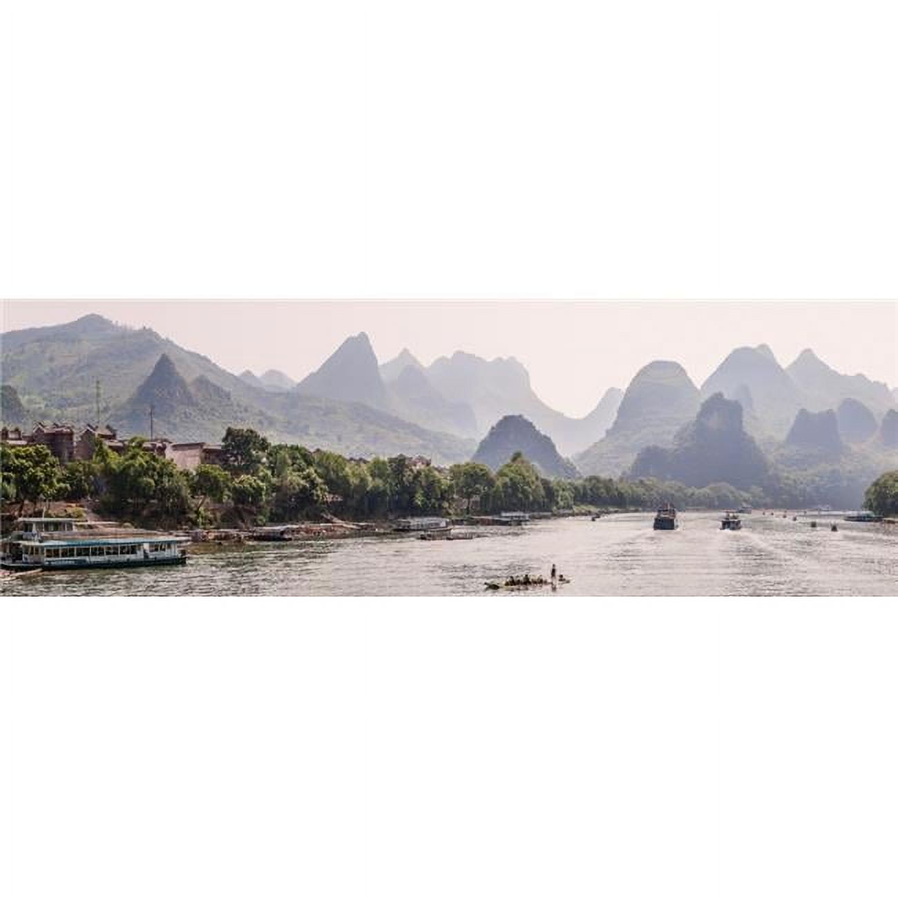 Karst Landscape Along The River Li Guilin Guangxi Zhuang Autonomous ...
