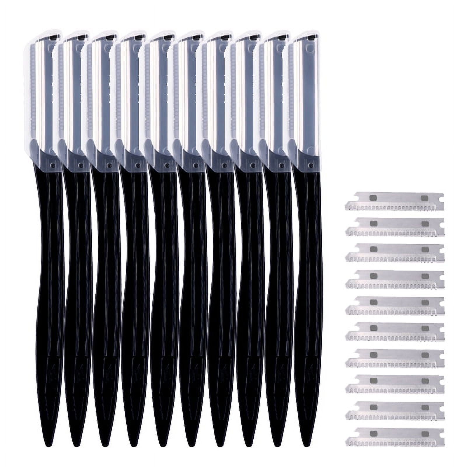 Karsyngirl 5/10Pcs Facial Face Razor Eyebrow Trimmers Blades Shaver ...