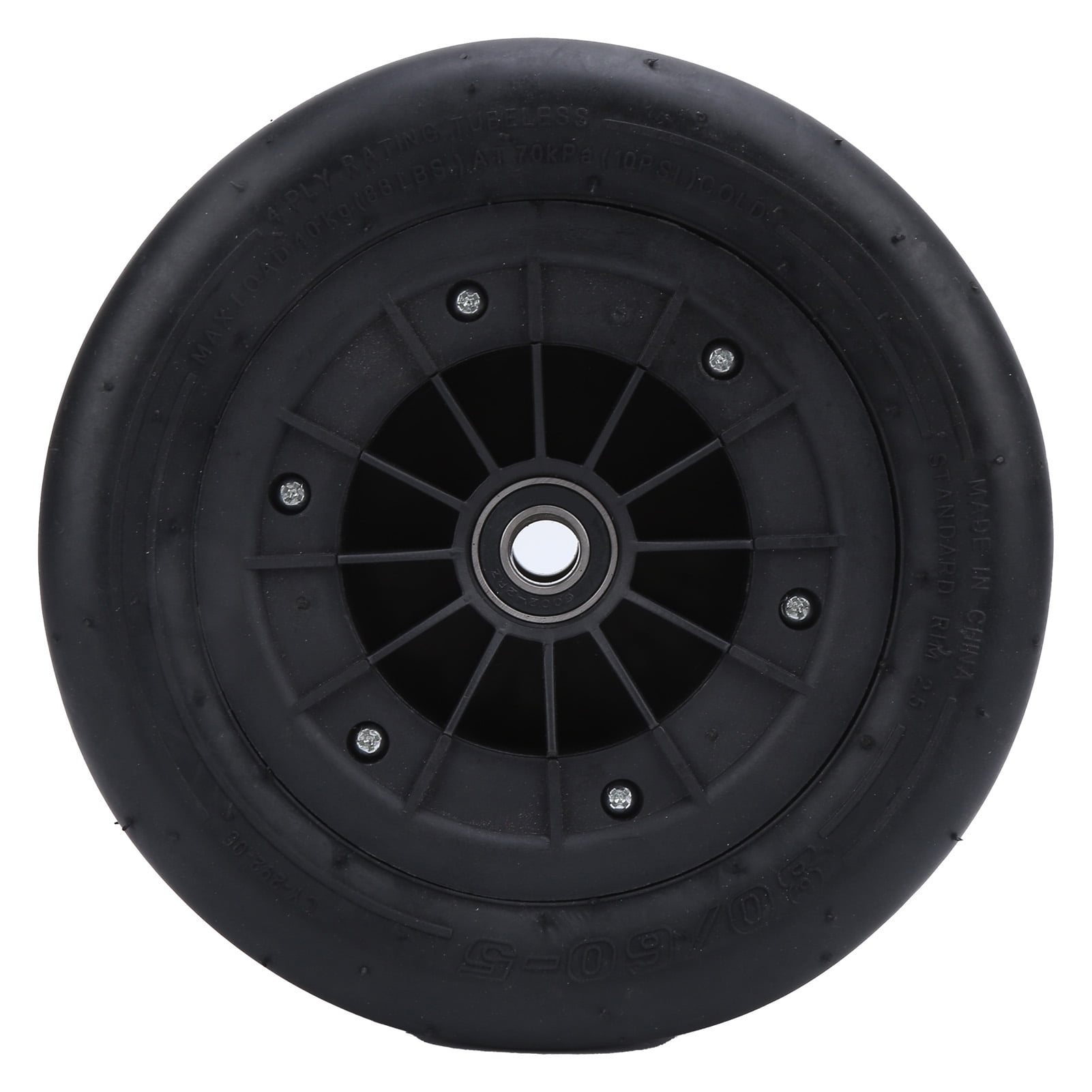 Kart Tubeless Tire 80/60‑5 Vacuum Replacement Tire Inflate Free for ...