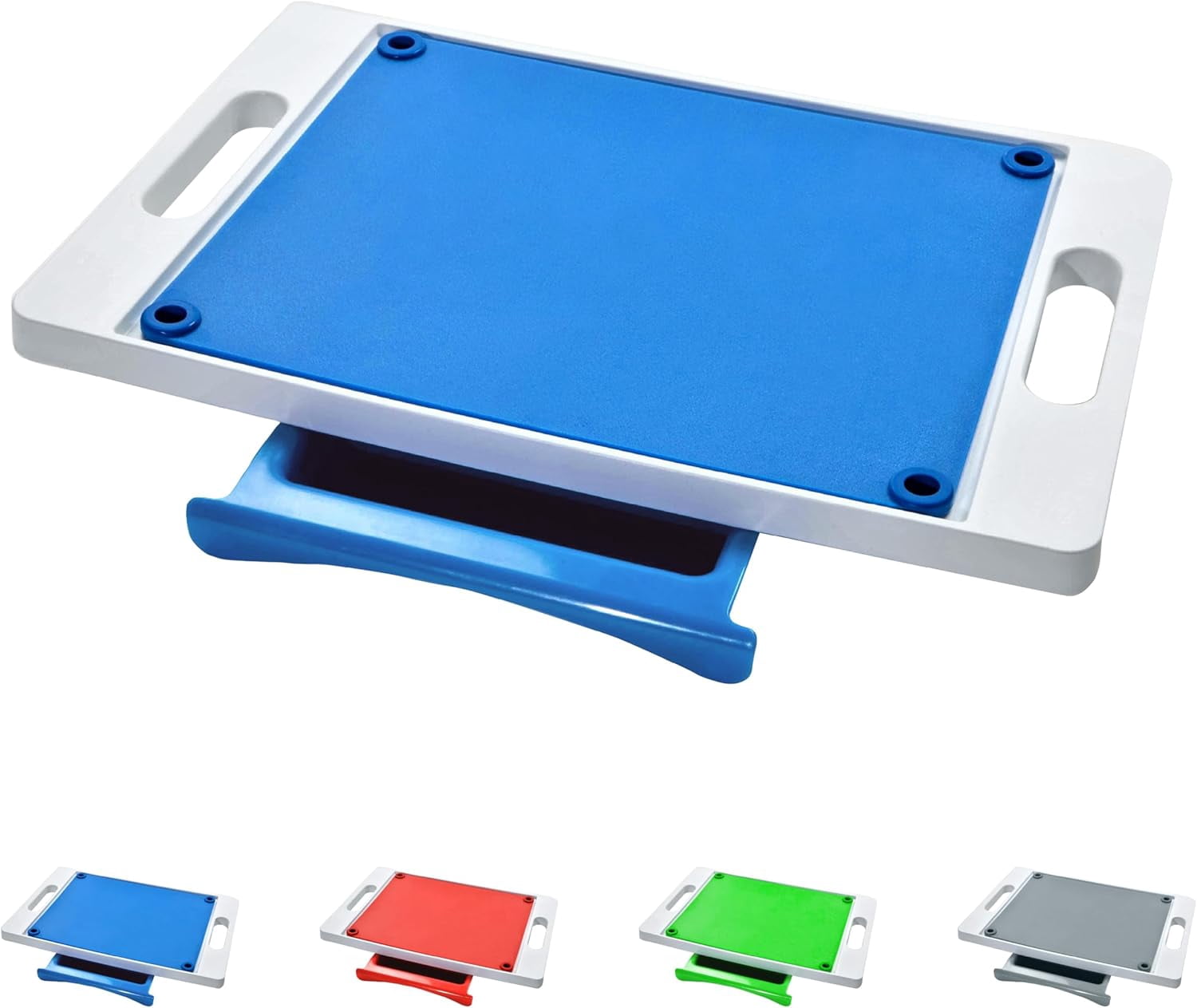 Karving King BPA Free Large Plastic Meat Cutting Board with Juice ...