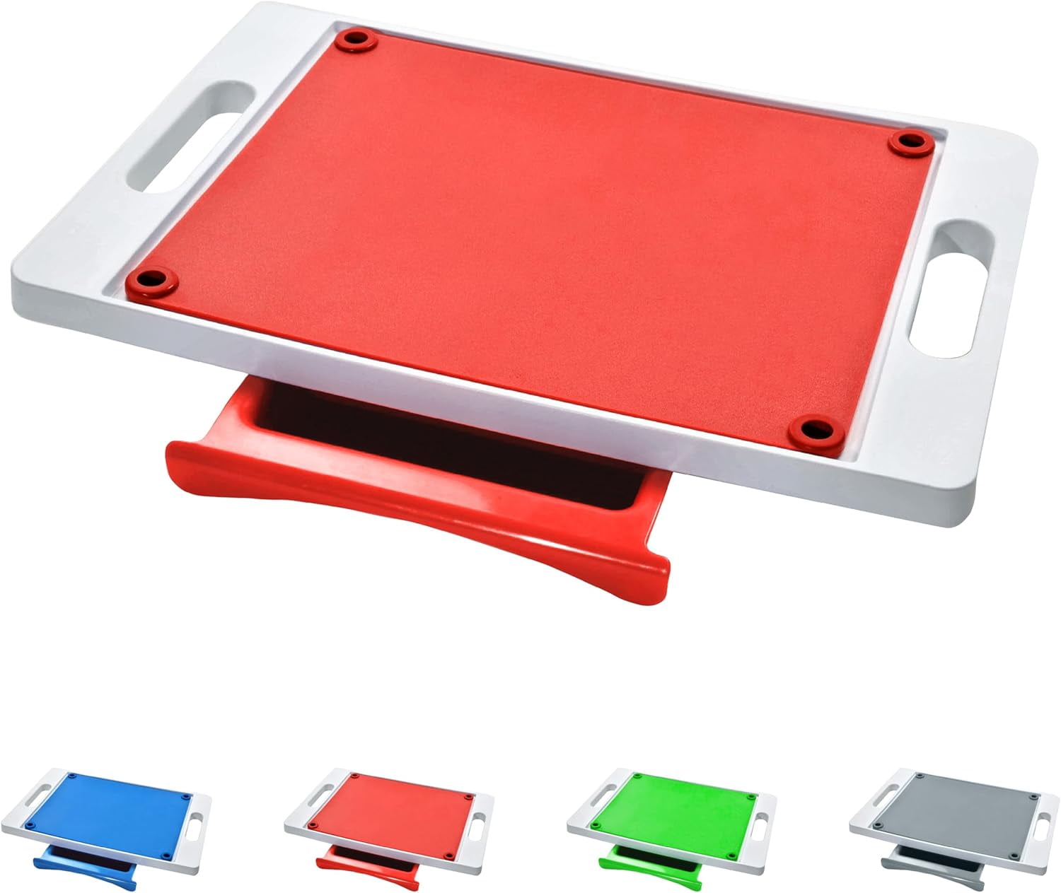 Karving King BPA Free Large Plastic Meat Cutting Board with Juice ...