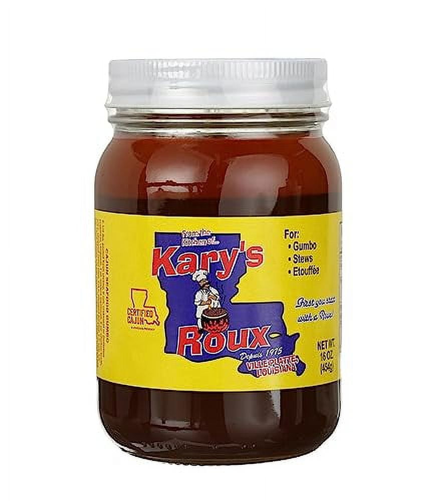 Kary's "Original" Roux 16oz (Pack of 2) - Rich and Authentic Cajun ...