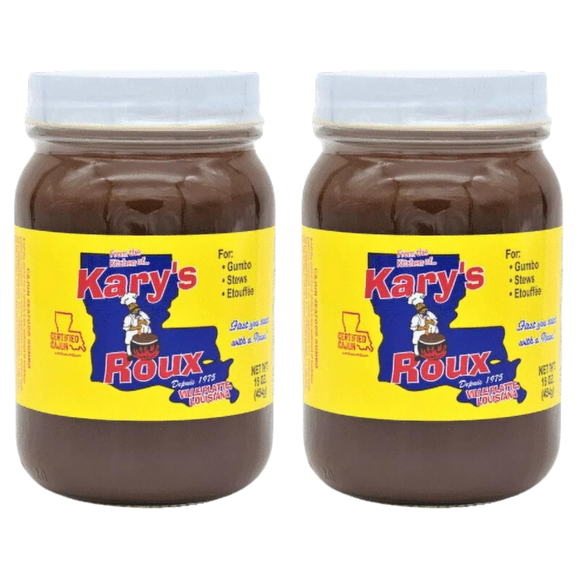 Kary's "Original" Roux 16oz (Pack MDA05 of 2) - Rich and Authentic ...