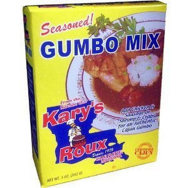 Kary's Roux Seasoned Gumbo Mix 5 OZ (Pack of 12) - Walmart.com