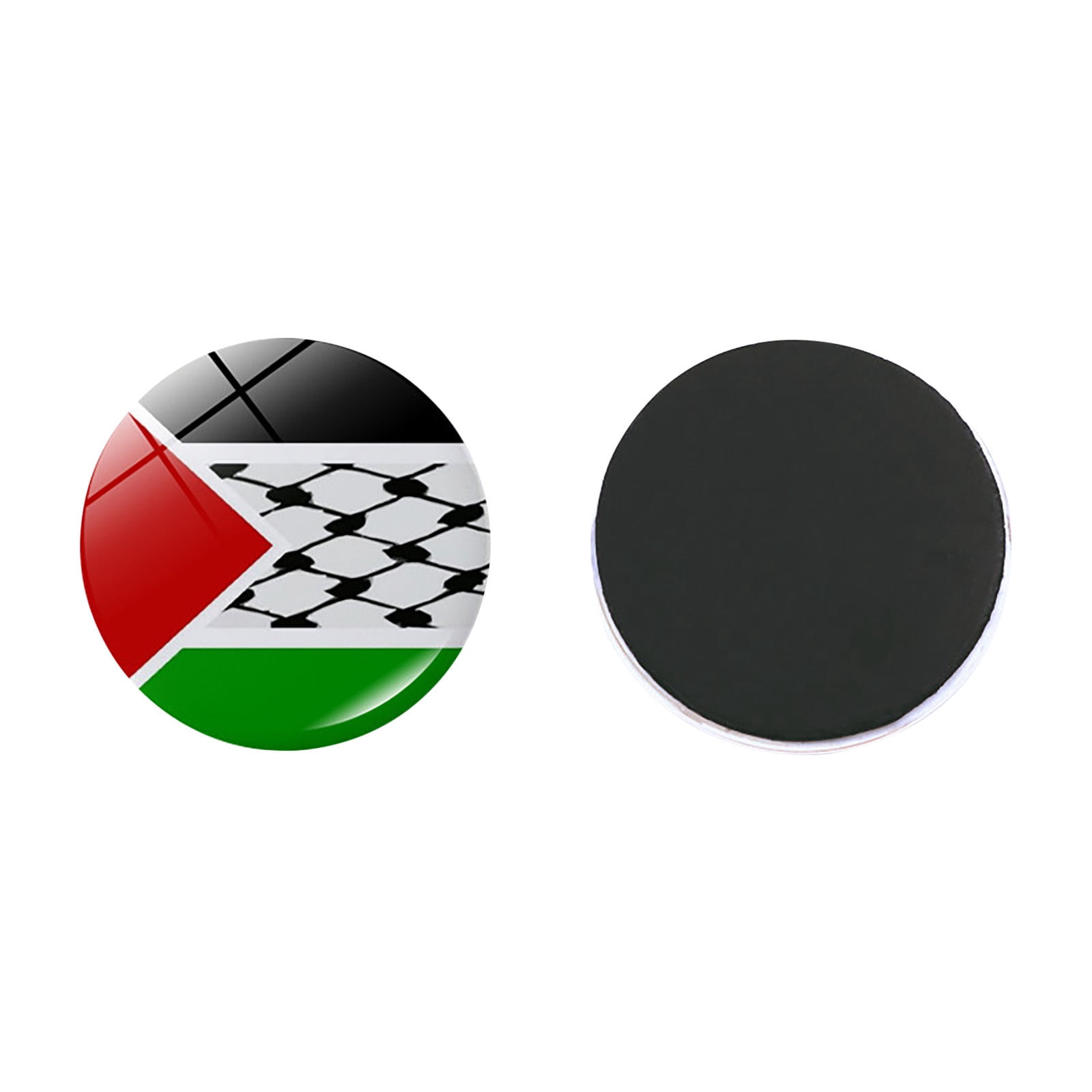 Karymi Palestine Flag Refrigerator Sticking Crystal Glass Palestine ...