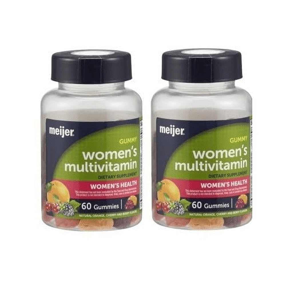 Kasa Style Meijer Women's Multivitamin Gummies, Tropical Fruit Flavors ...