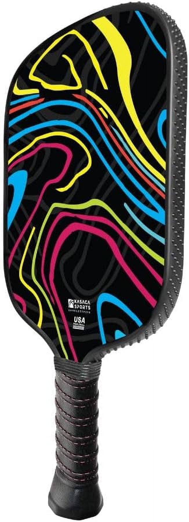 Kasaca Graphite T700 Carbon Fiber Pickleball Paddles, Grained Edge ...