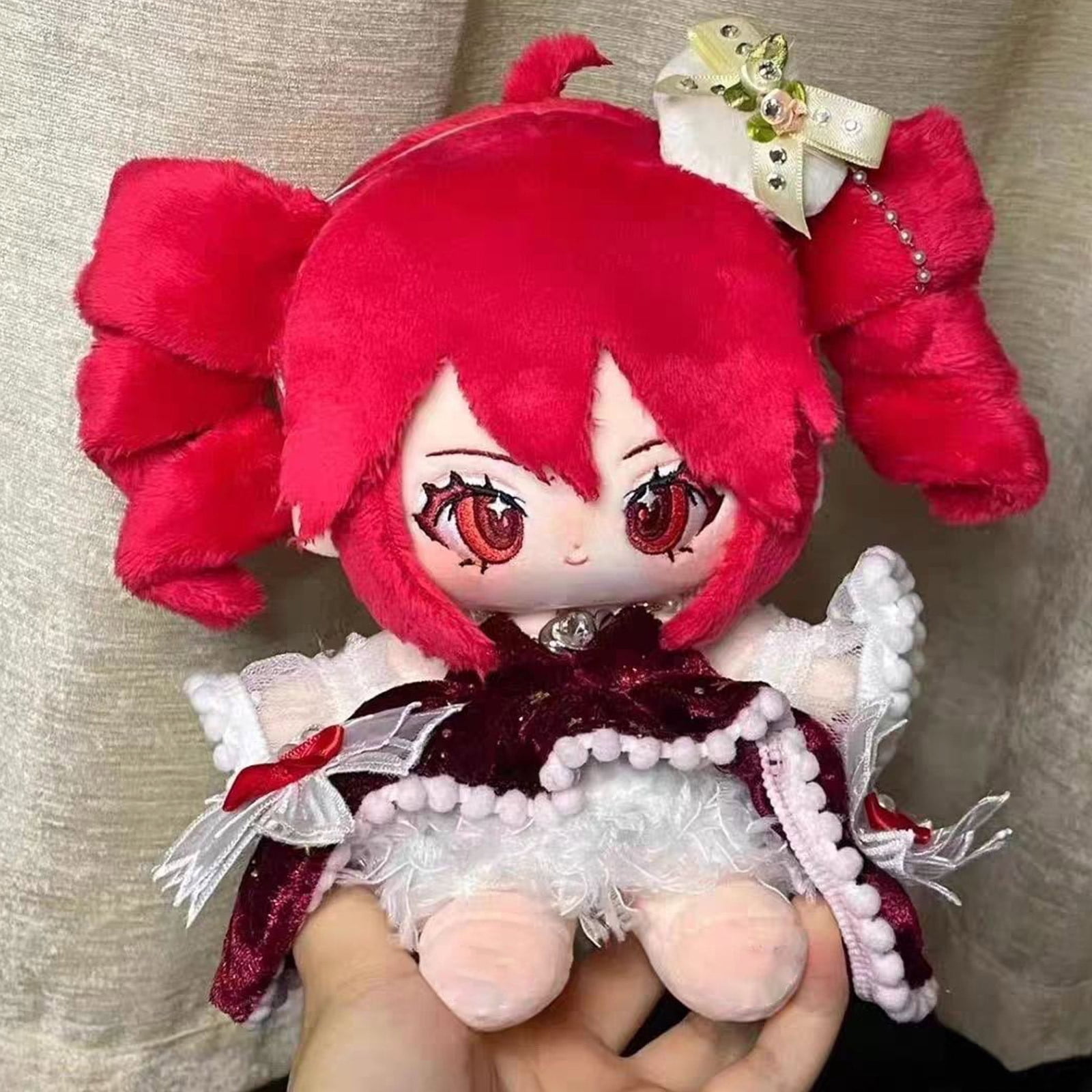 Kasane Teto Plush Doll 20cm Cute Anime Stuffed Toy with Double ...