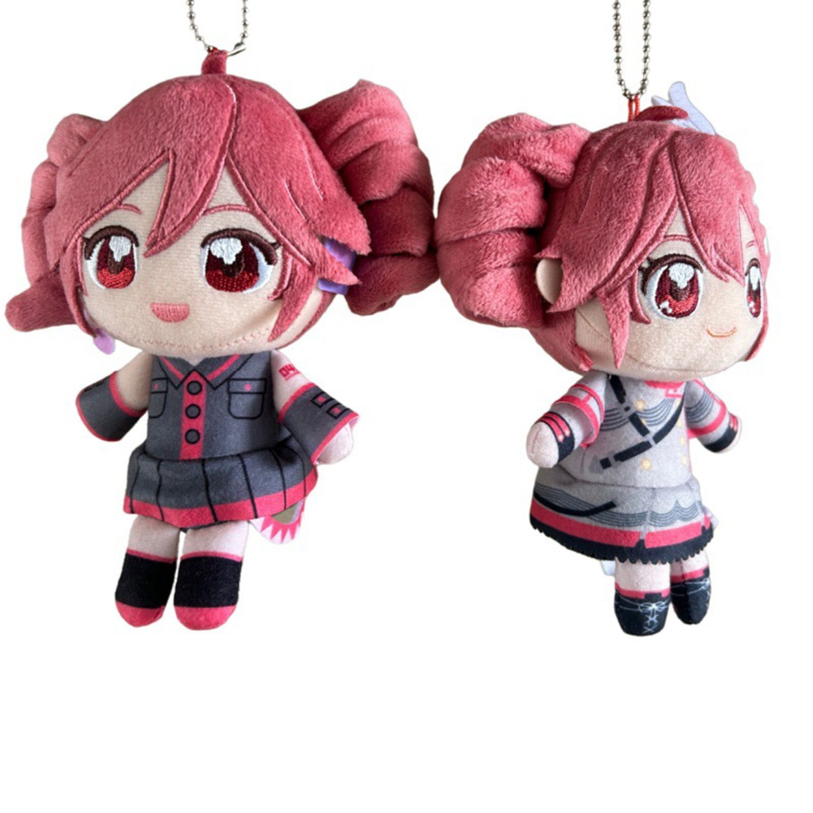 Kasane Teto Plush Virtual Character，Sitting Figure 5.9in - Walmart.com