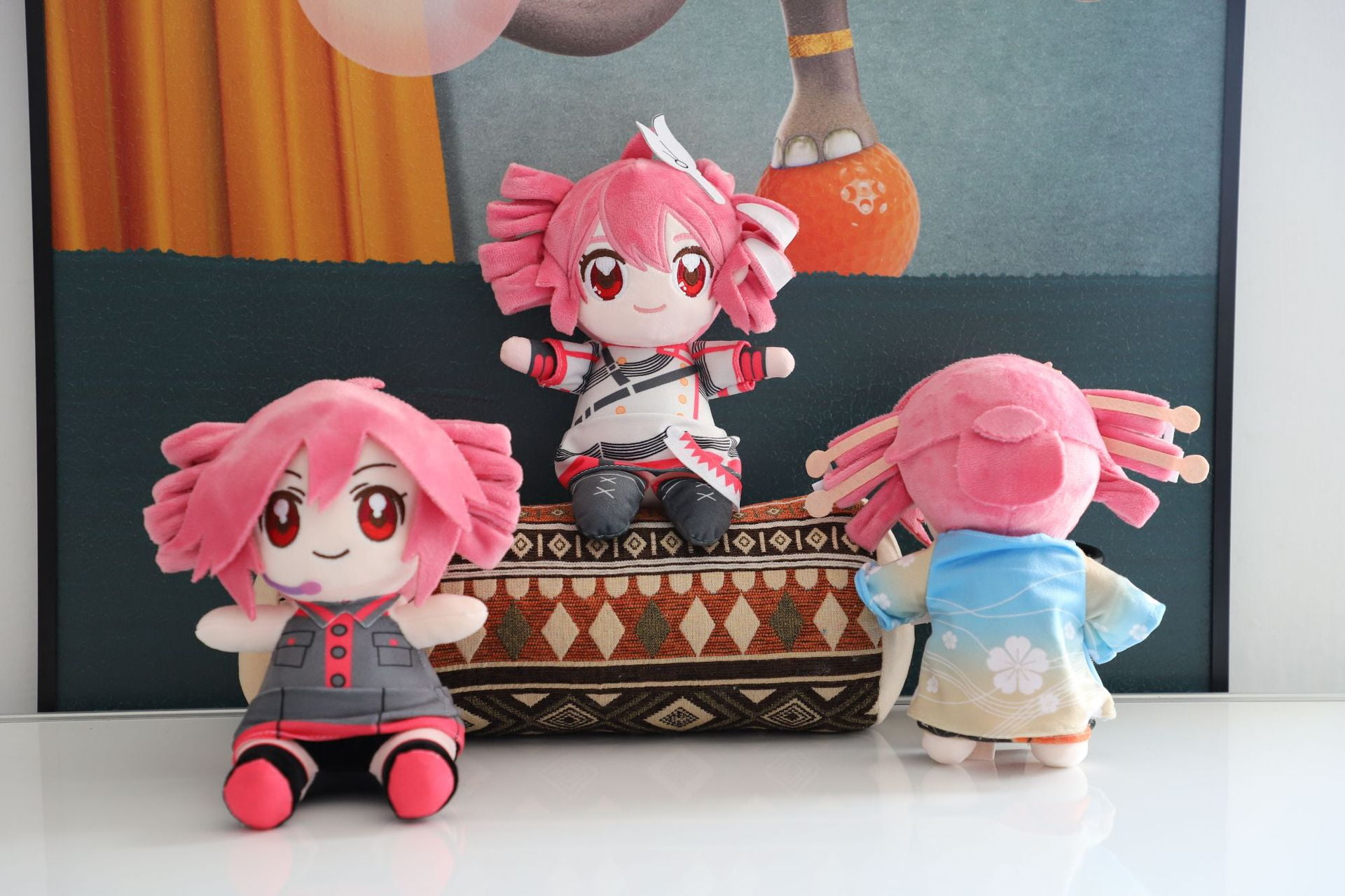 Kasane Teto Plushie, Soft 7.8 Inch Stuffed Anime Doll, Cute Vocaloid ...