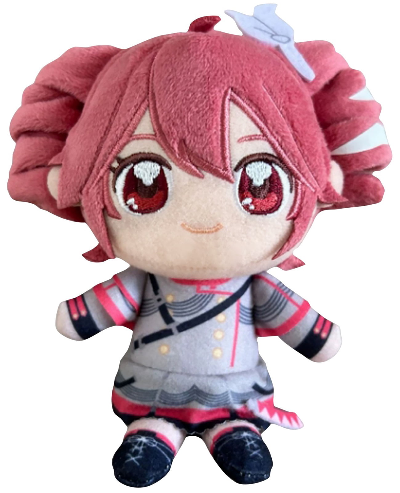 Kasane Teto Virtual Character Plush Toy - 6 Inch Kasane Teto Sitting ...