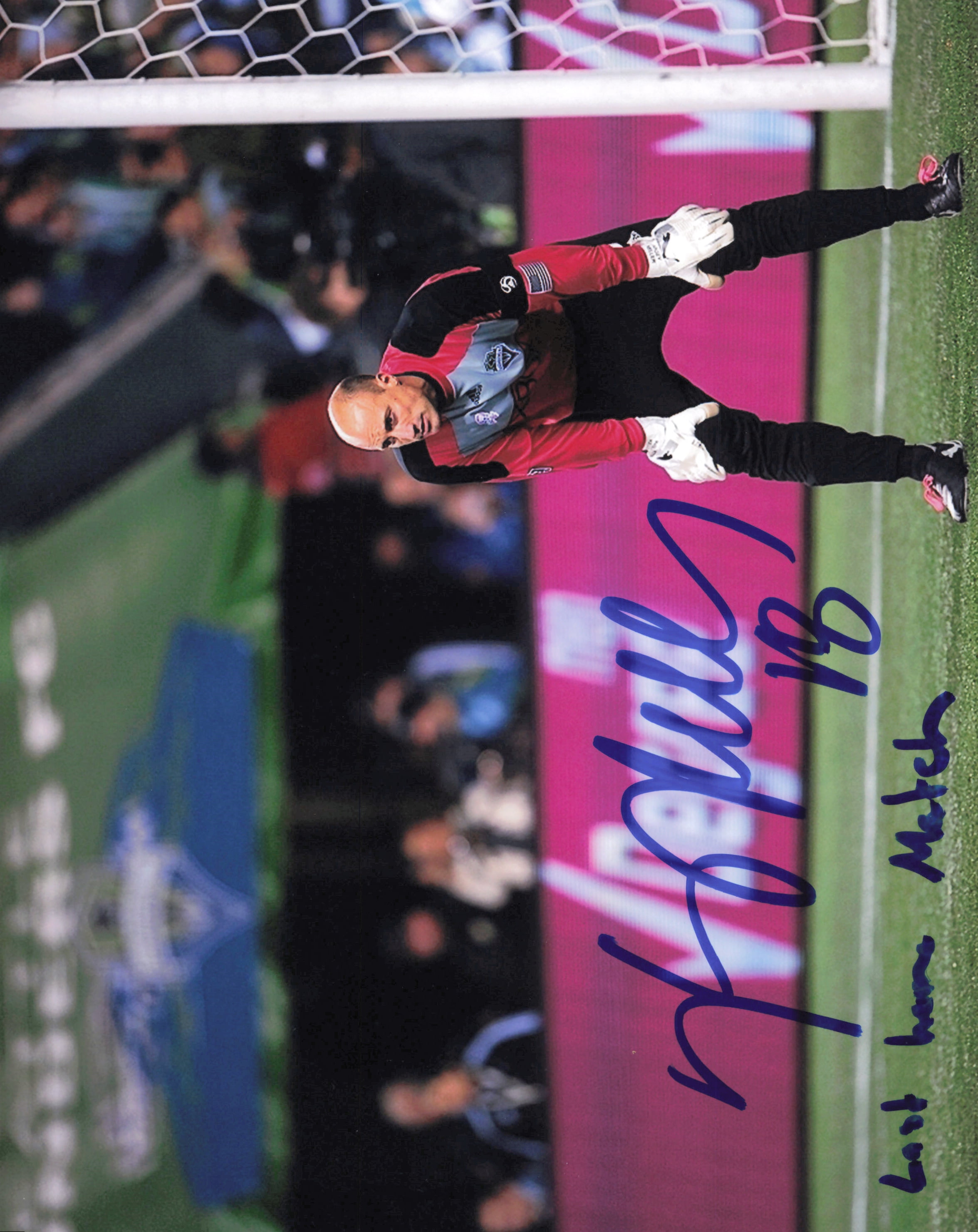 Kasey Keller Autographed 8x10 Photo Seattle Sounders SKU #244241 ...