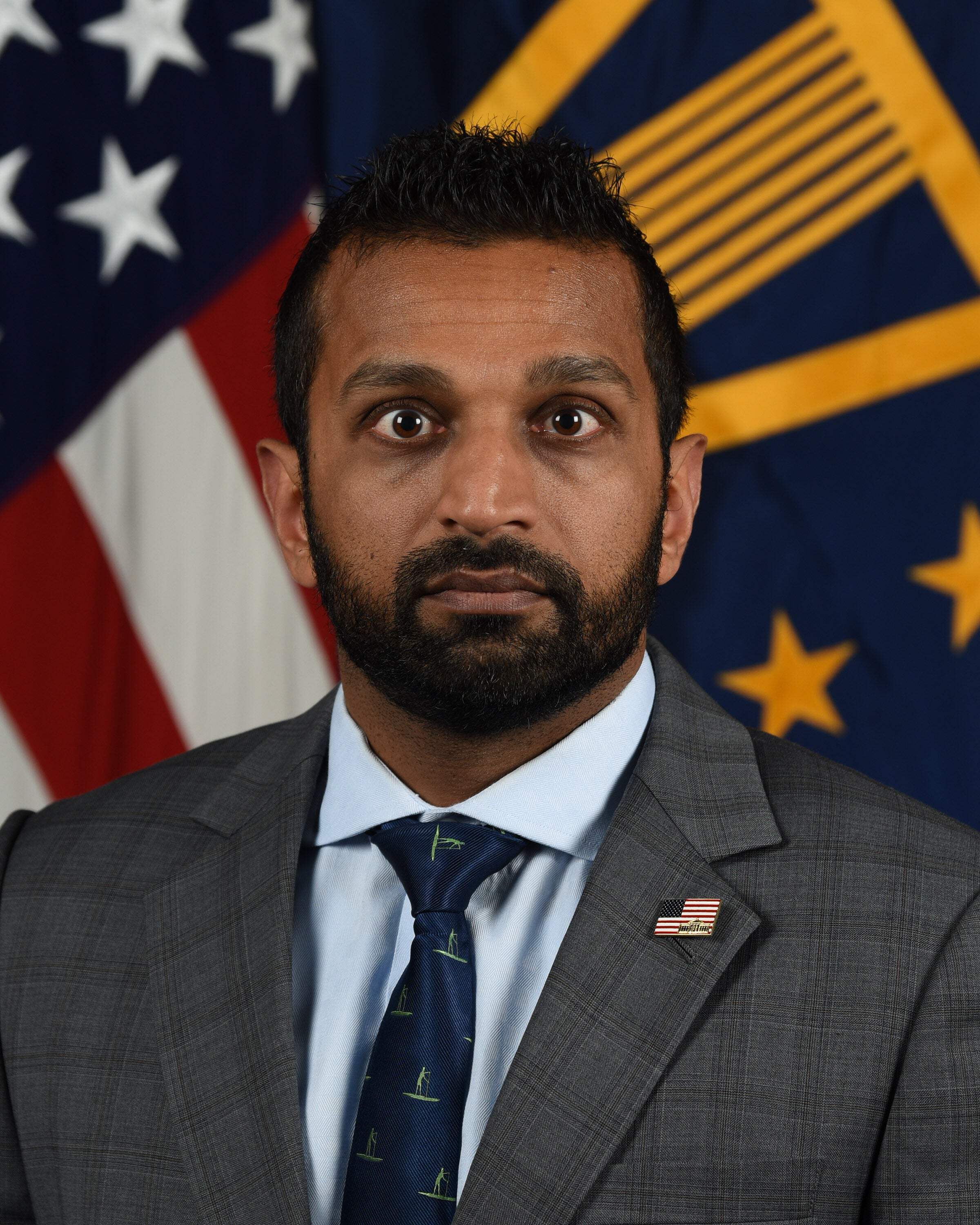 Kash Patel Portrait FBI GLOSSY POSTER PICTURE PHOTO PRINT BANNER ...