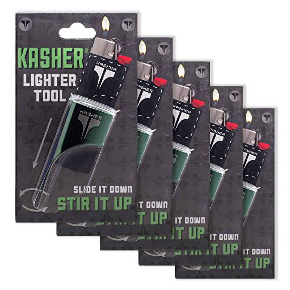 Kasher’s Classic Lighter Tool Pack of 5 - Lightweight & Multi Tool ...