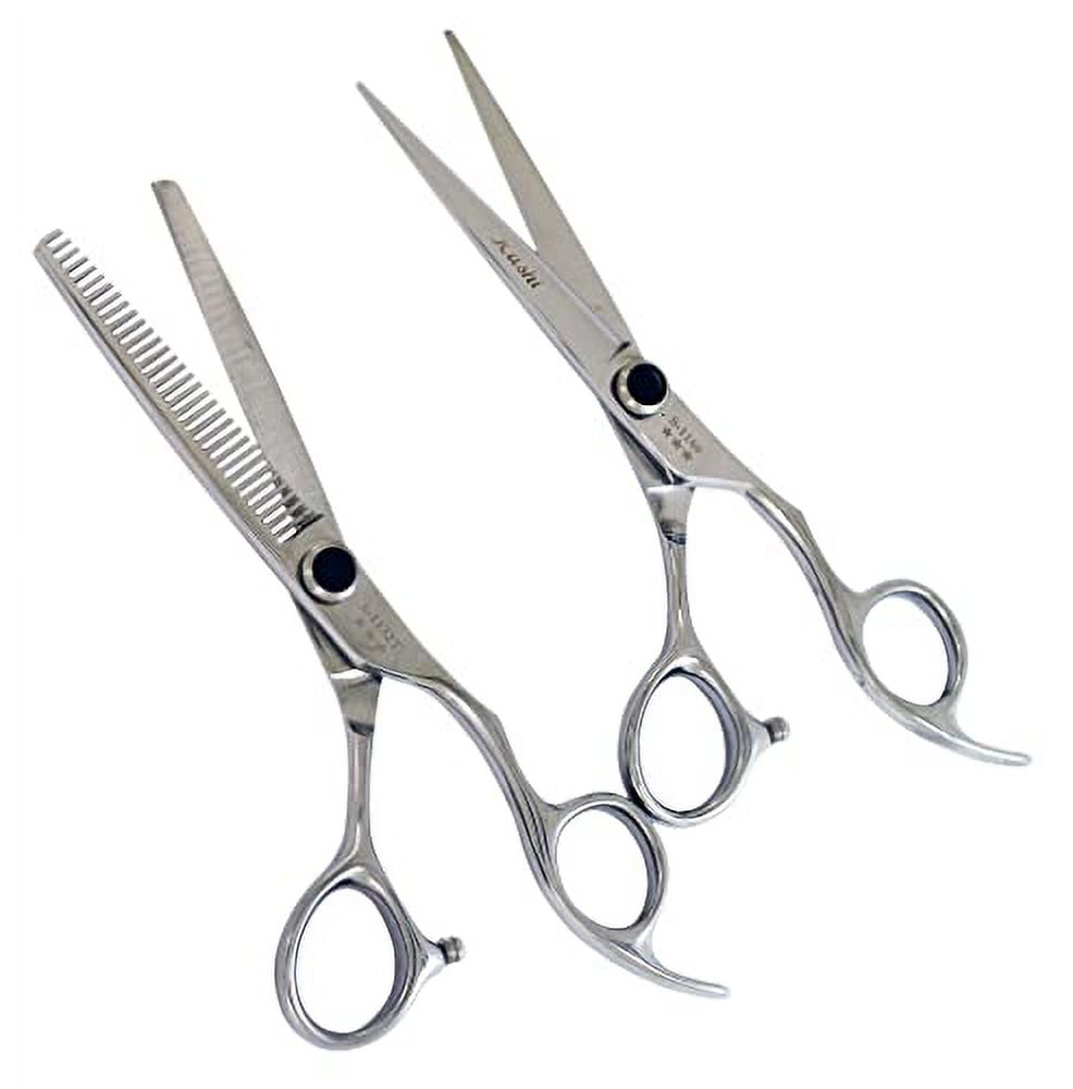 Kashi Advance Student Styling Barber Cutting and Thinning shears Set ...