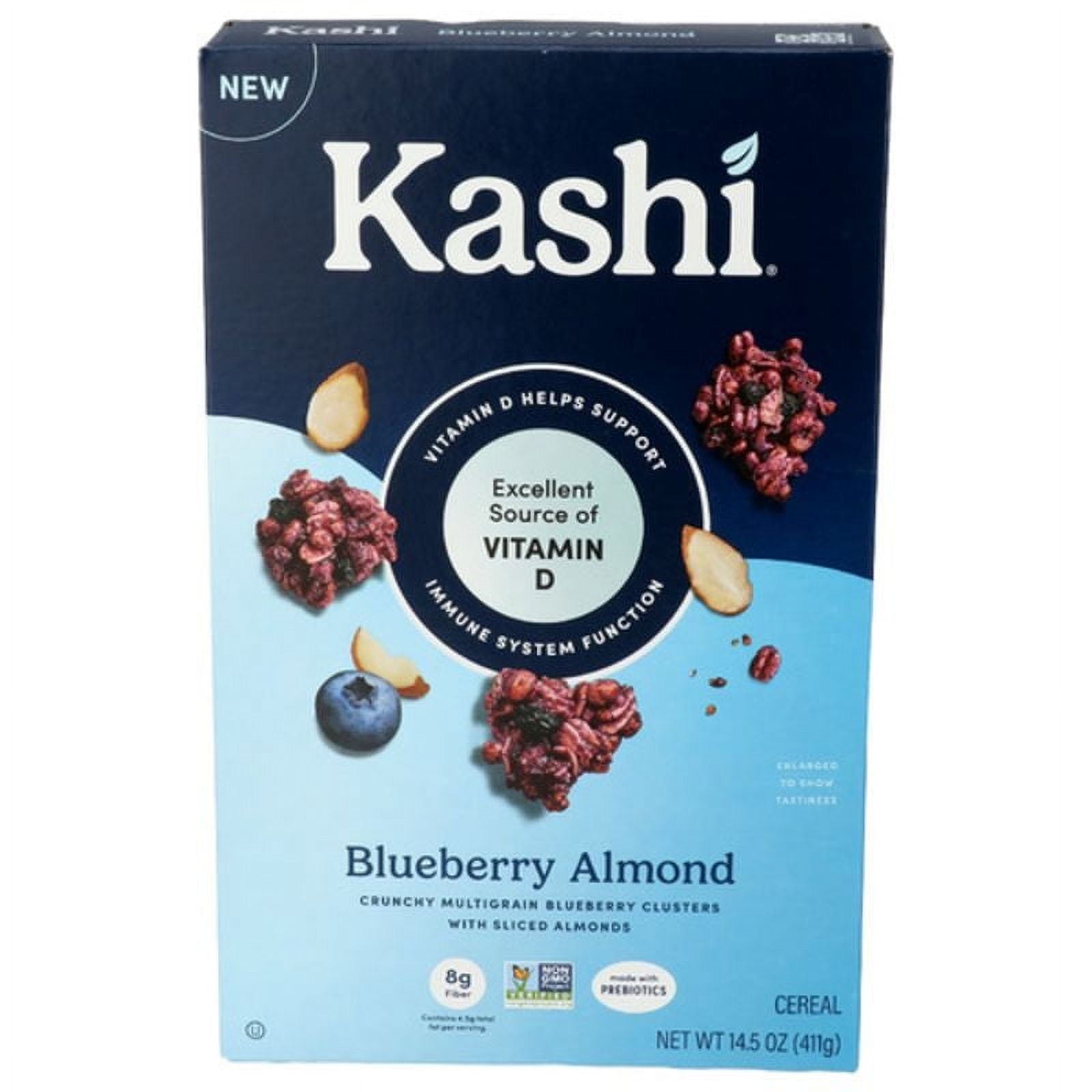 Kashi Blueberry Almond Cluster Cereal 14.5 oz - Walmart.com