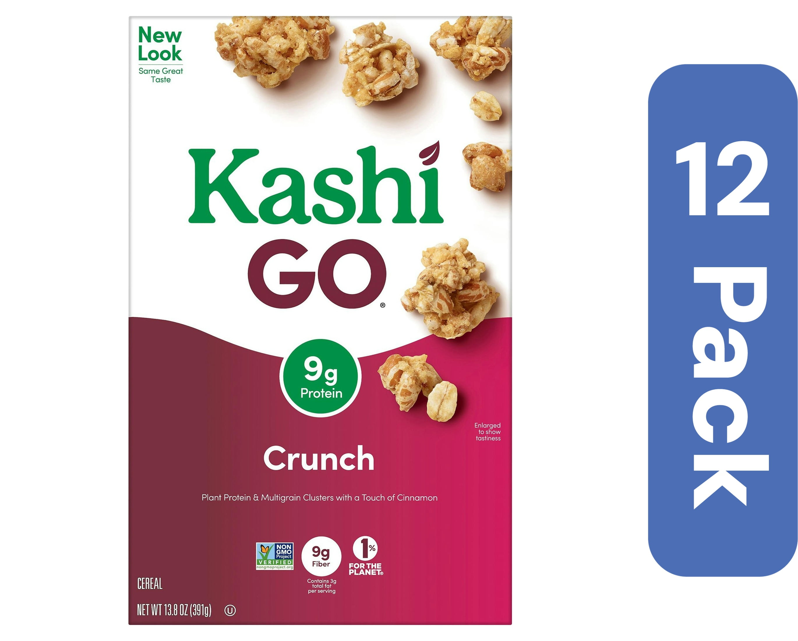 Kashi Go Cereal Crunch (Pack of 12) - Walmart.com