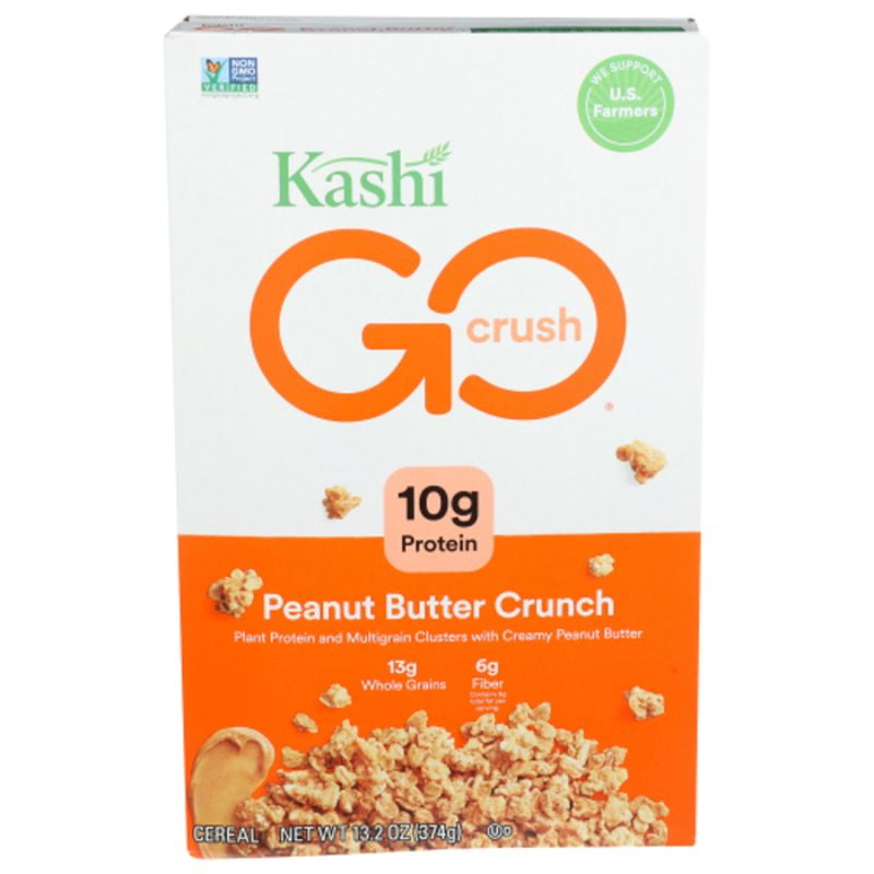 Kashi Go Lean Cereal Peanut Butter Crunch 13.2 oz - Walmart.com