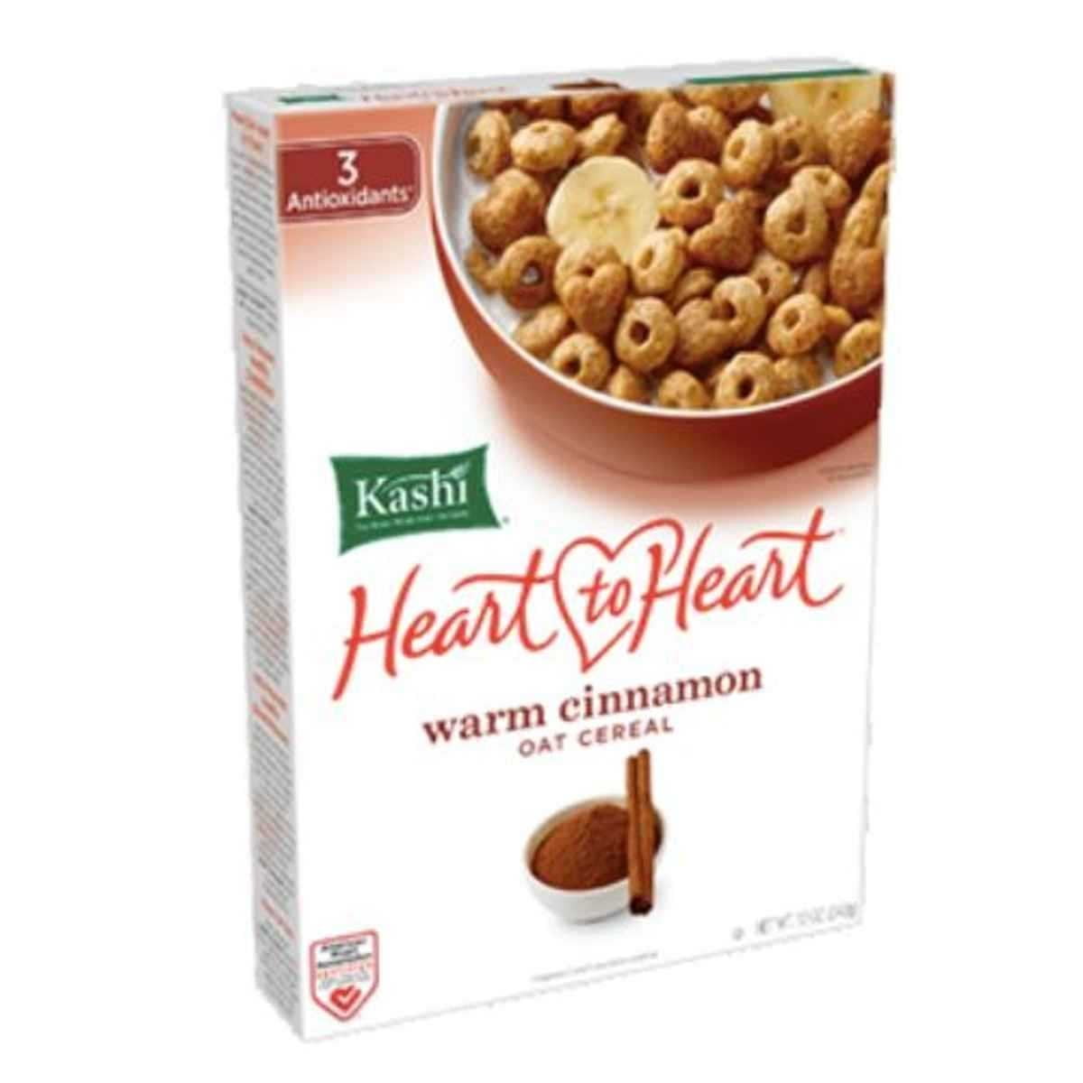 Kashi Organic Warm Cinnamon Oat Cereal, 12 oz, High Fiber, Whole Grains ...