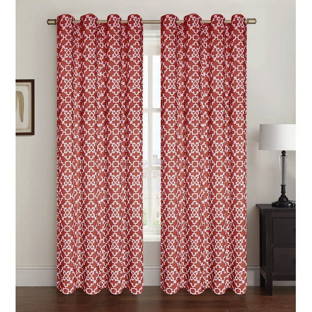 Kashi Home Alex Curtain Panels (Set of 2) - Walmart.com