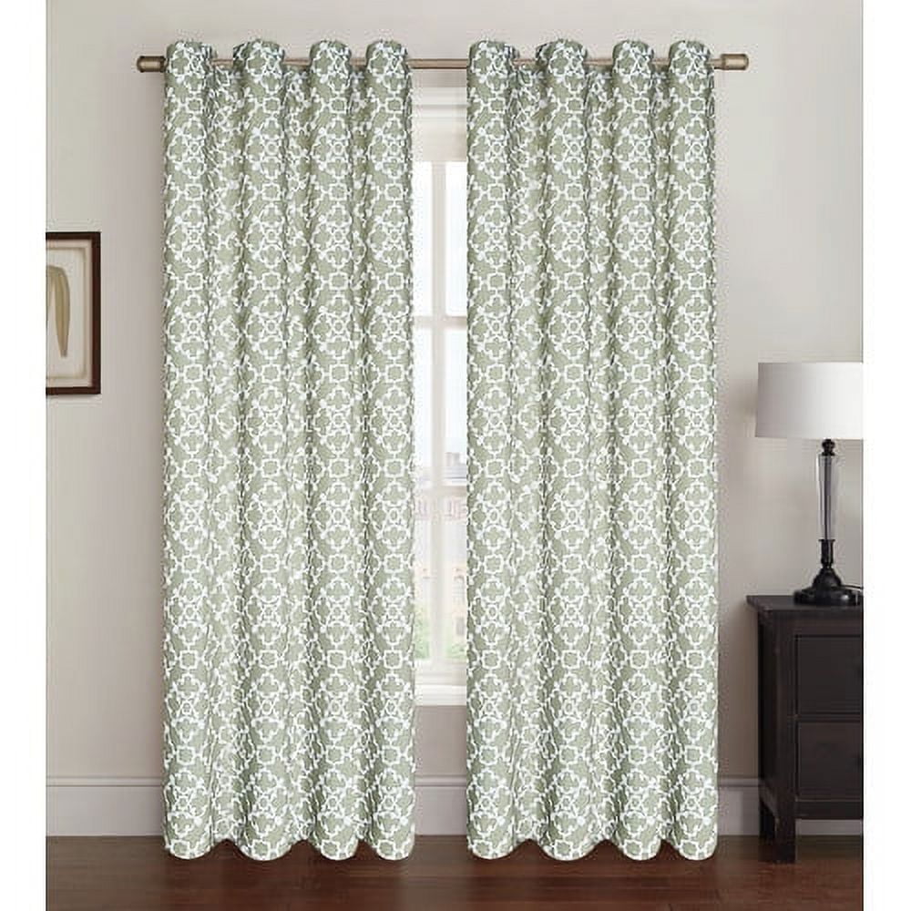 Kashi Home Alex Curtain Panels (Set of 2) - Walmart.com