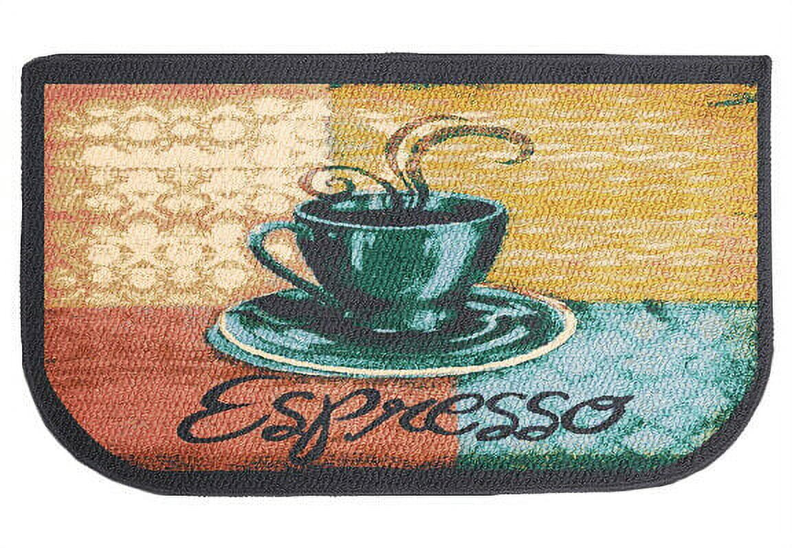 Kashi Home Kitchen Rug, Area Rug, Mat, Beautiful Print Non-Skid Latex ...