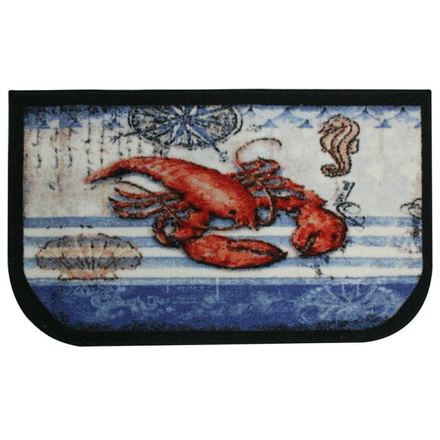 Kashi Home Kitchen Rug, Area Rug, Mat, Beautiful Print Non-Skid Latex ...