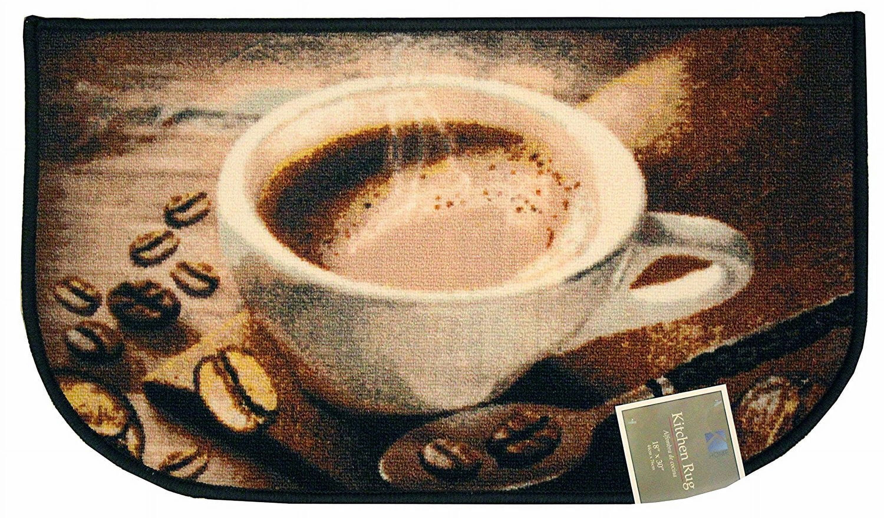 Kashi Home Kitchen Rug, Printed Area Rug, Durable Floor, Door Mat ...