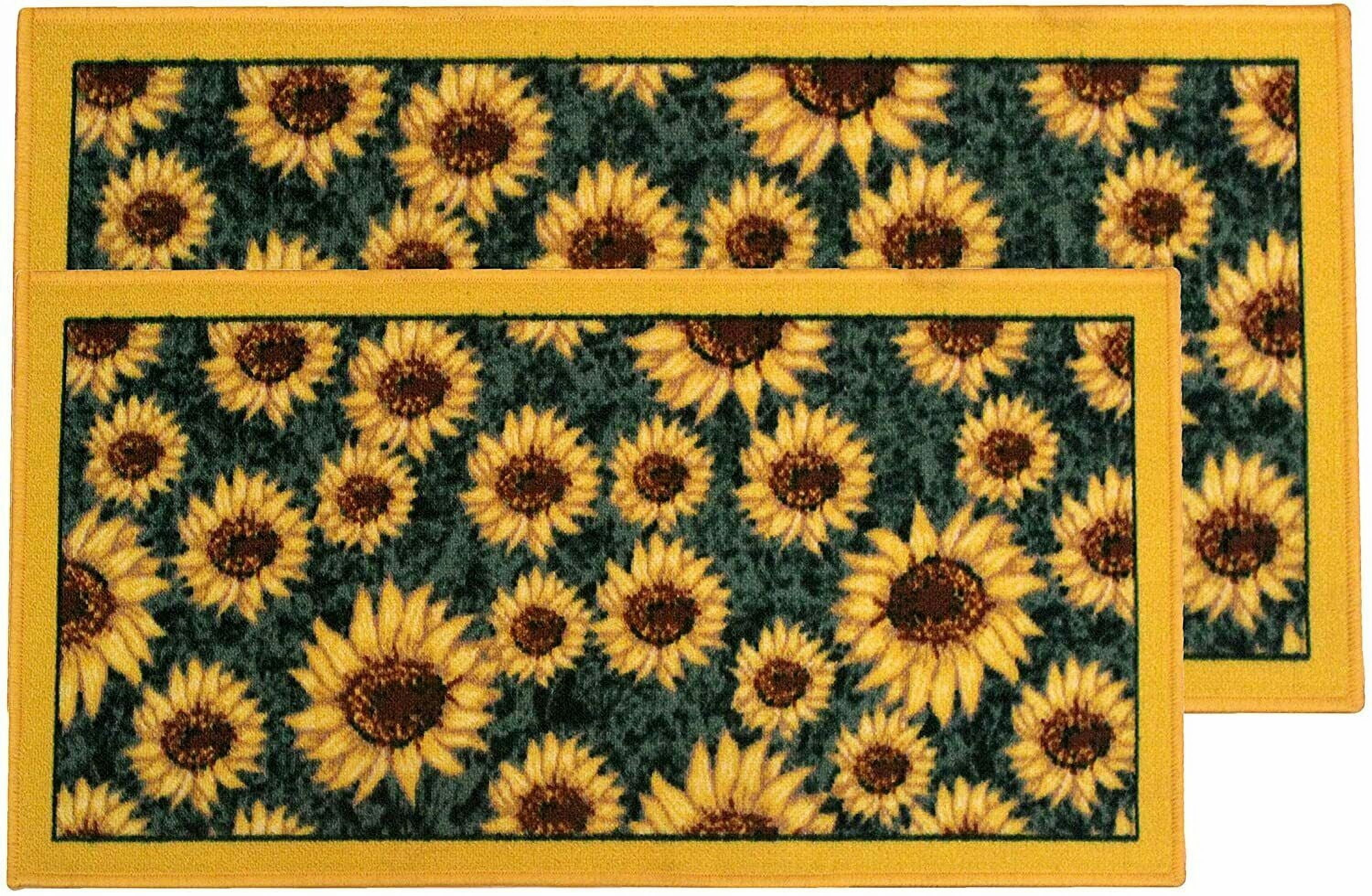 Kashi Home Kitchen Rug, Printed Area Rug, Durable Floor, Door Mat ...