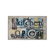 Kashi Home Kitchen Rug, Printed Area Rug, Durable Floor, Door Mat ...