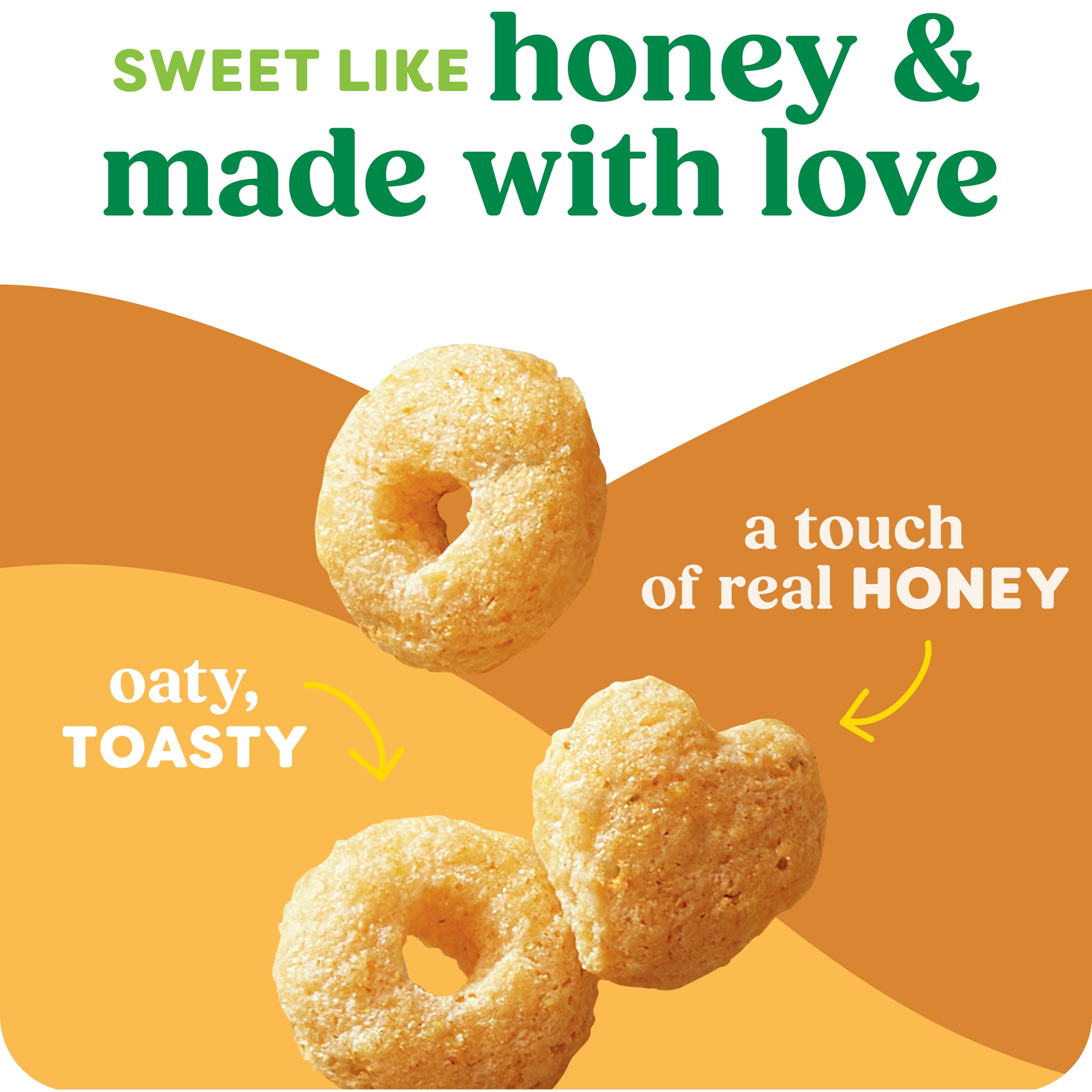 Kashi Heart To Heart Cereal Honey 13.6oz - Walmart.com