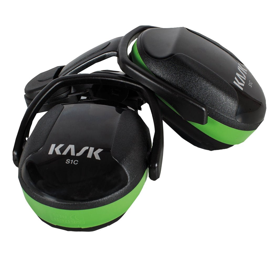 Kask SC1 Green Ear Defenders (fits Super Plasma & Zenith Helmets ...