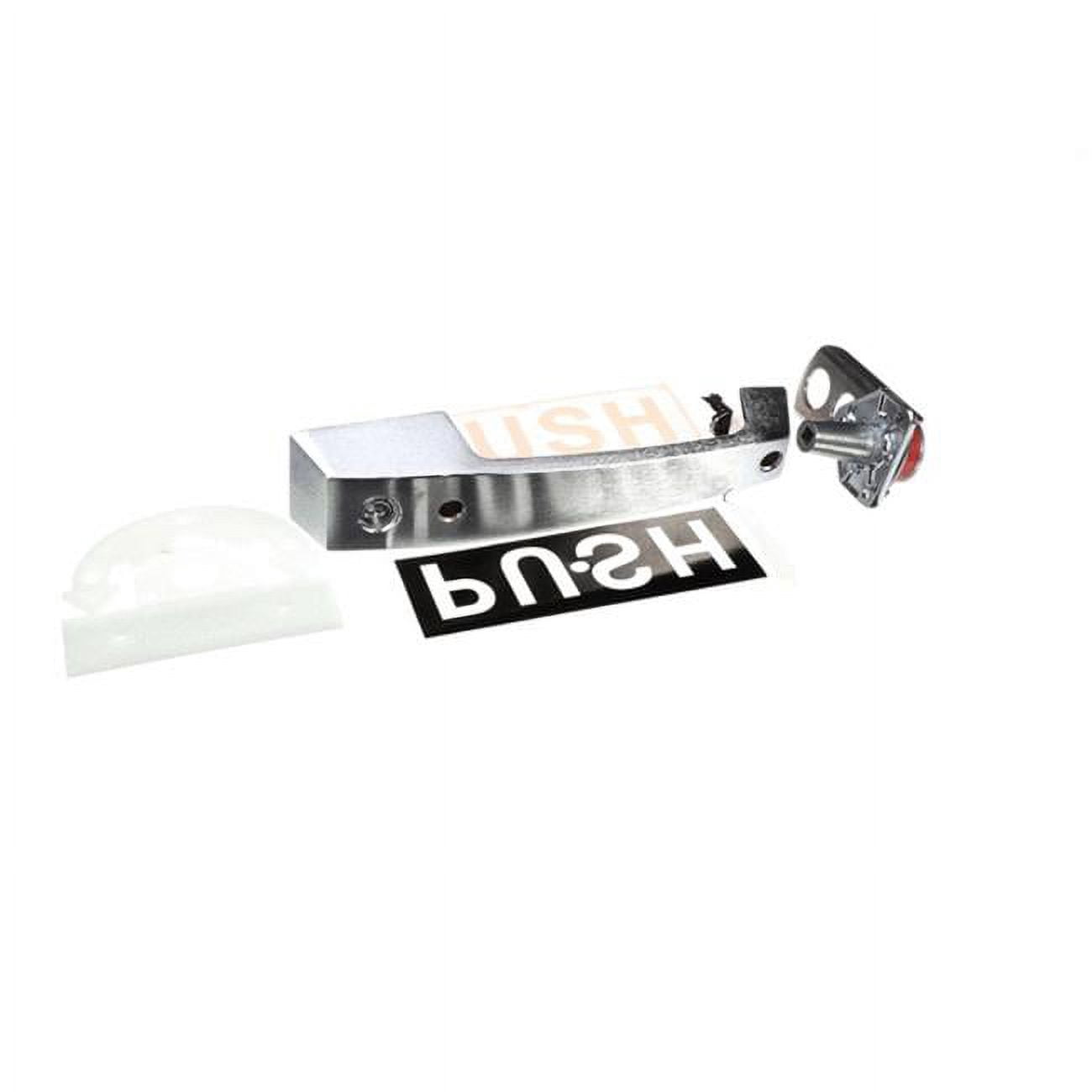Kason 1229C-00025 Pull Handle with 948 4 in. BRU CHR - Walmart.com